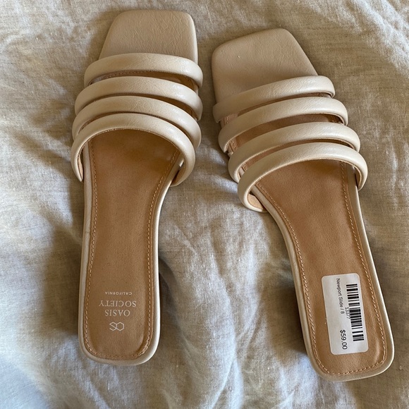 Shoes | Tan Slides | Poshmark